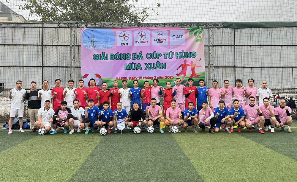 Đội bóng Cơ quan EVN đoạt chức vô địch, đội bóng Cơ quan EVNNPT đoạt ...